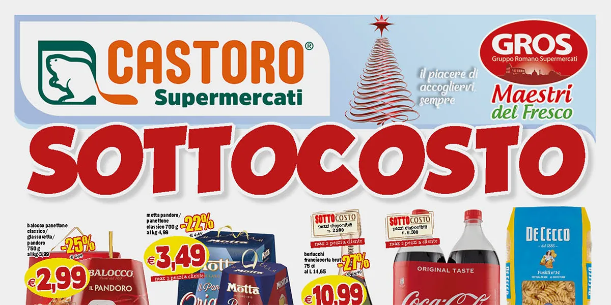 Volantino 5 dicembre 2023 - Il Castoro Supermercati